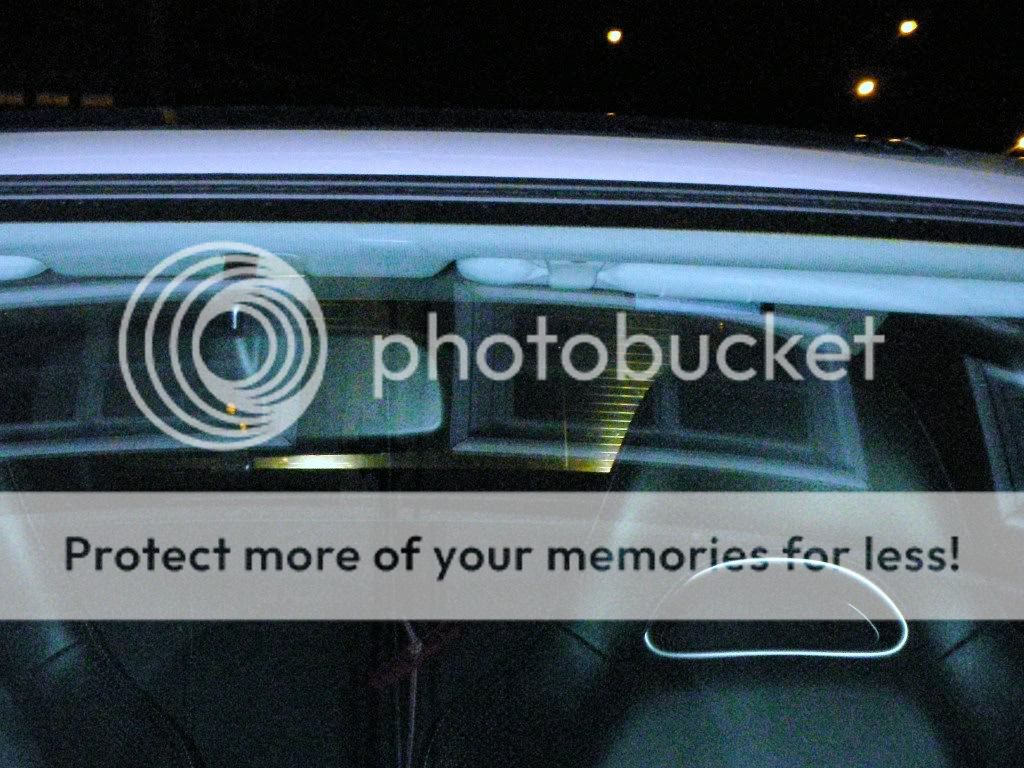 Rear window Tint issue - Light refraction from defroster lines | Acura ...